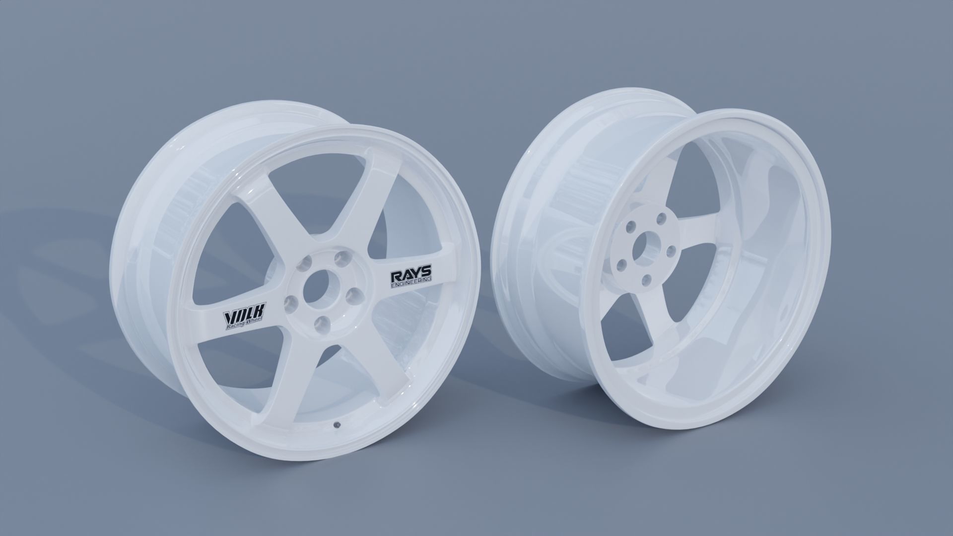 Volk Racing TE37 3D model | CGTrader