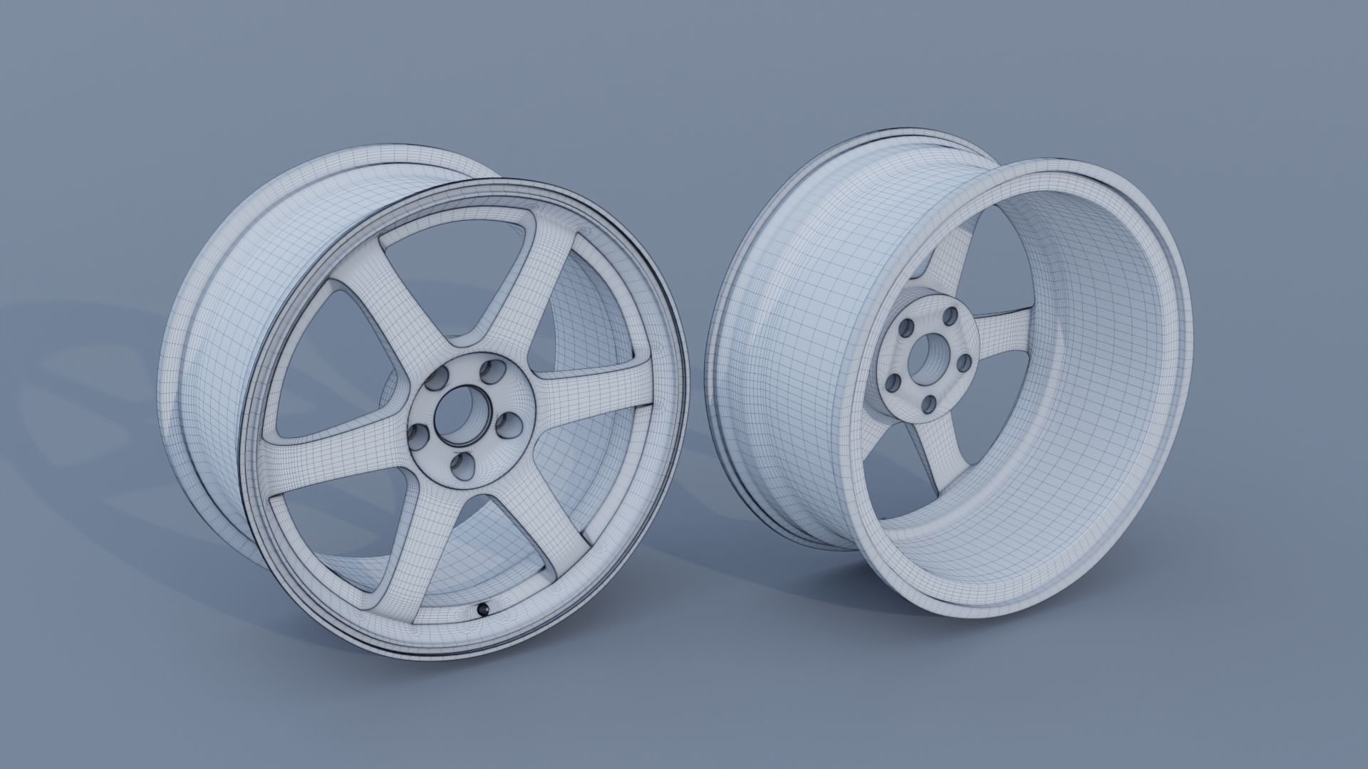 Volk Racing TE37 3D model | CGTrader