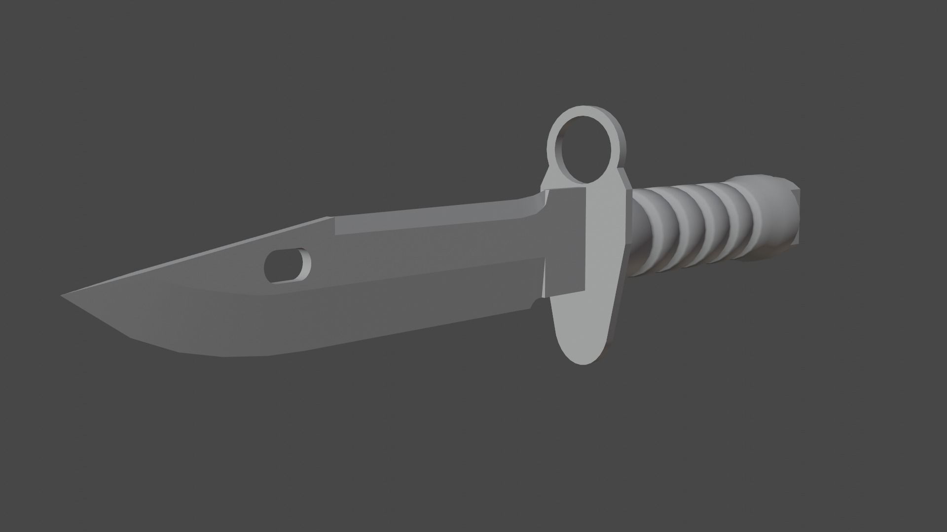 weapon 3D asset VR / AR ready M9 Bayonet | CGTrader
