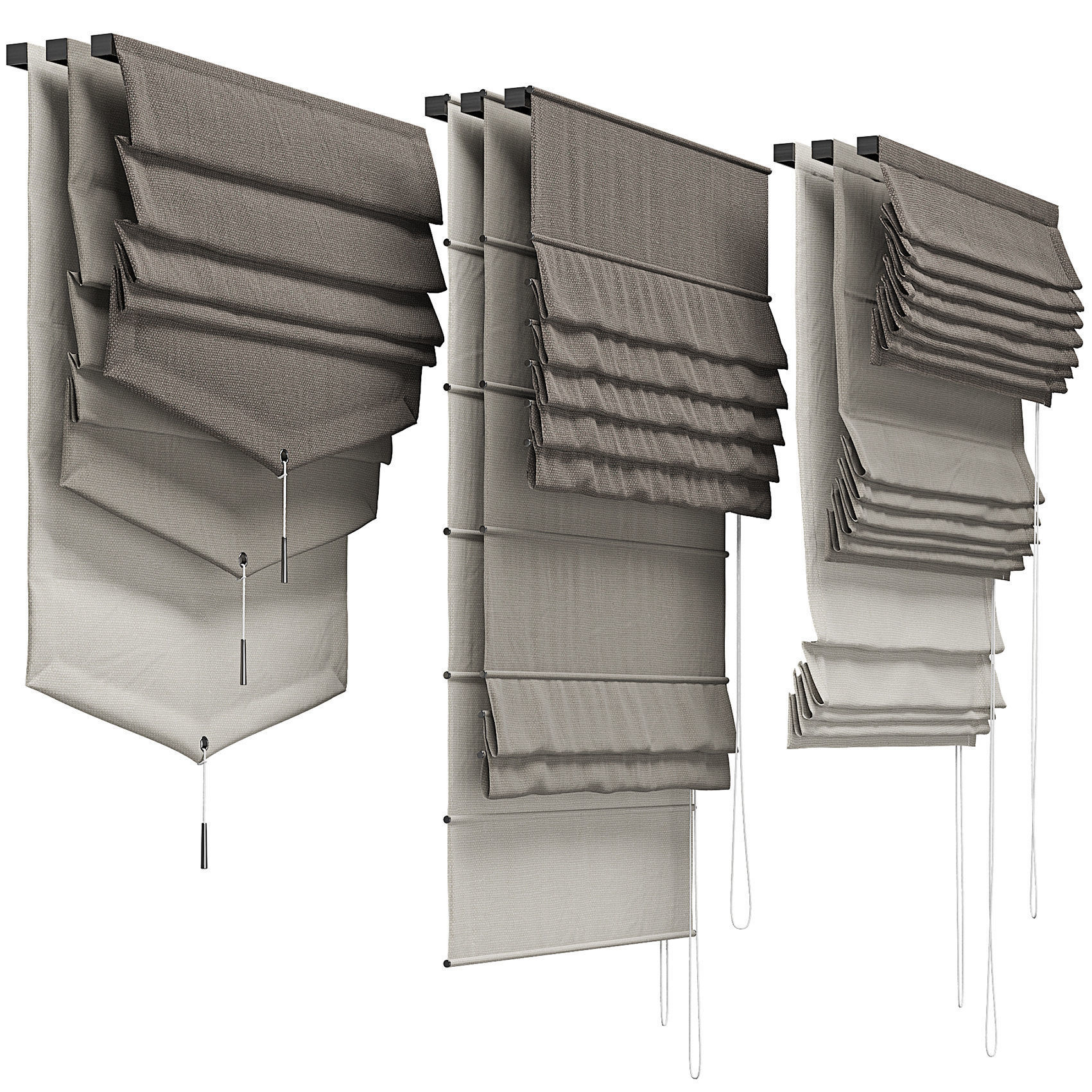 3D Roman Blinds 3 Types CGTrader 3d-roman-blinds-3-types-cgtrader