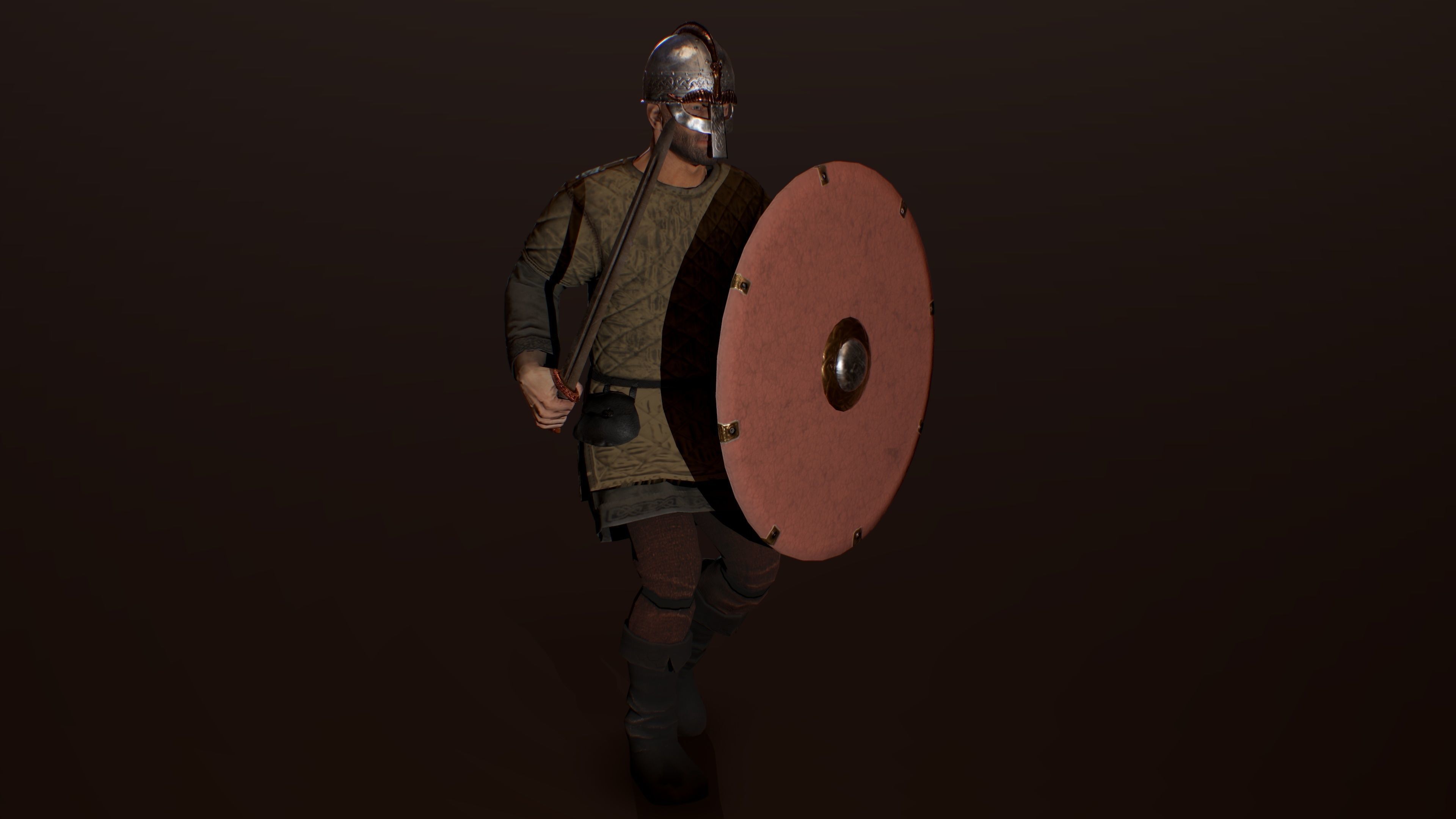 3D model Viking VR / AR / low-poly rigged animated | CGTrader