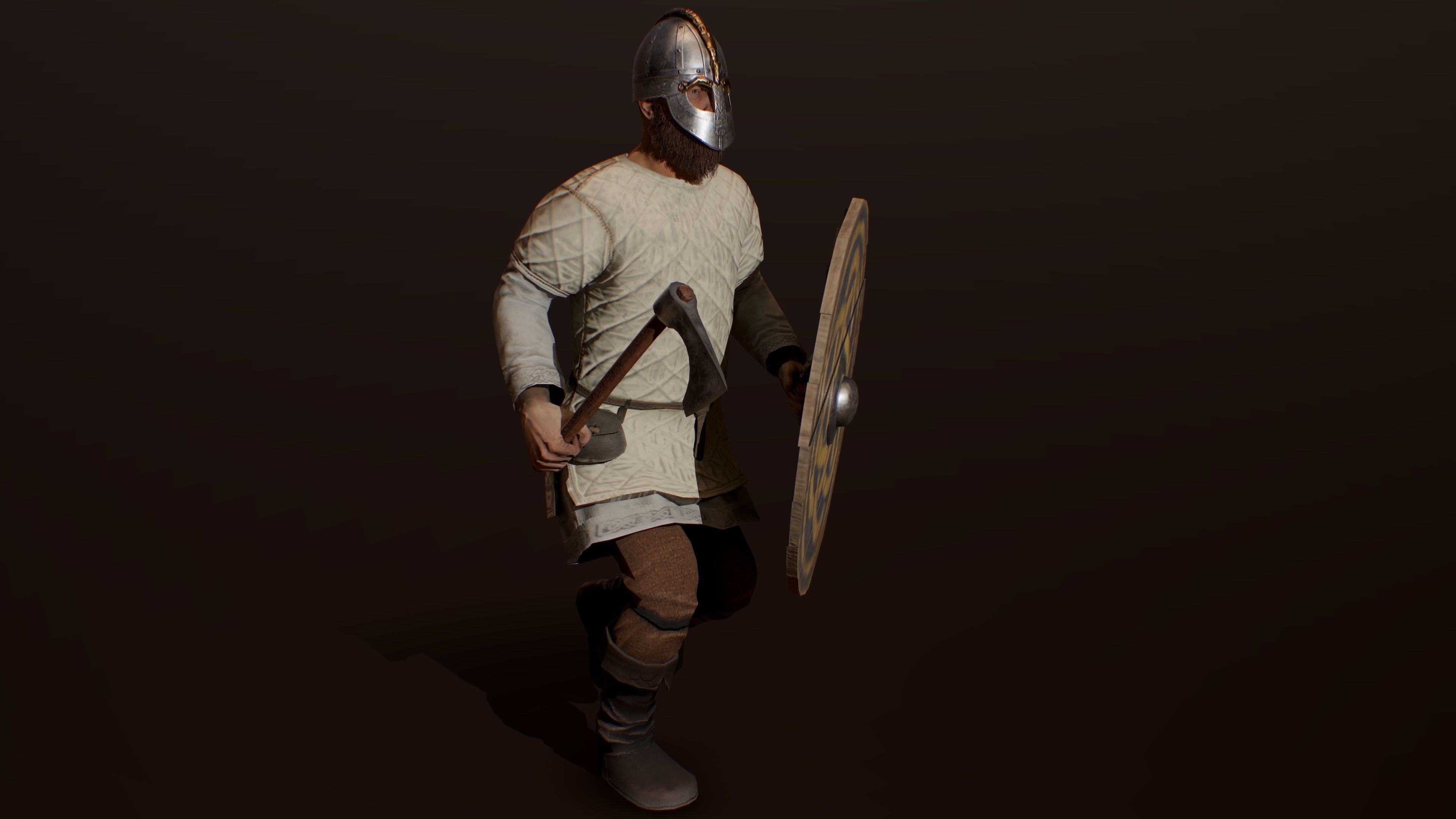 3D model Viking VR / AR / low-poly rigged animated | CGTrader