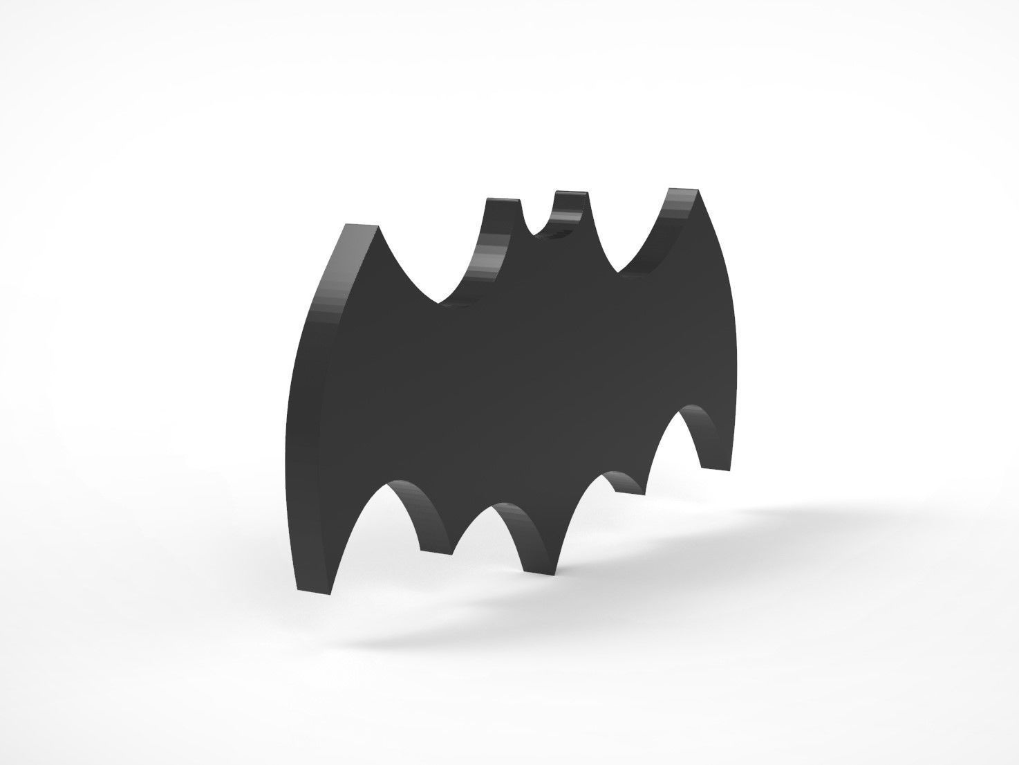1966 Batman Chest Logo Symbol Emblem 3D model 3D printable | CGTrader