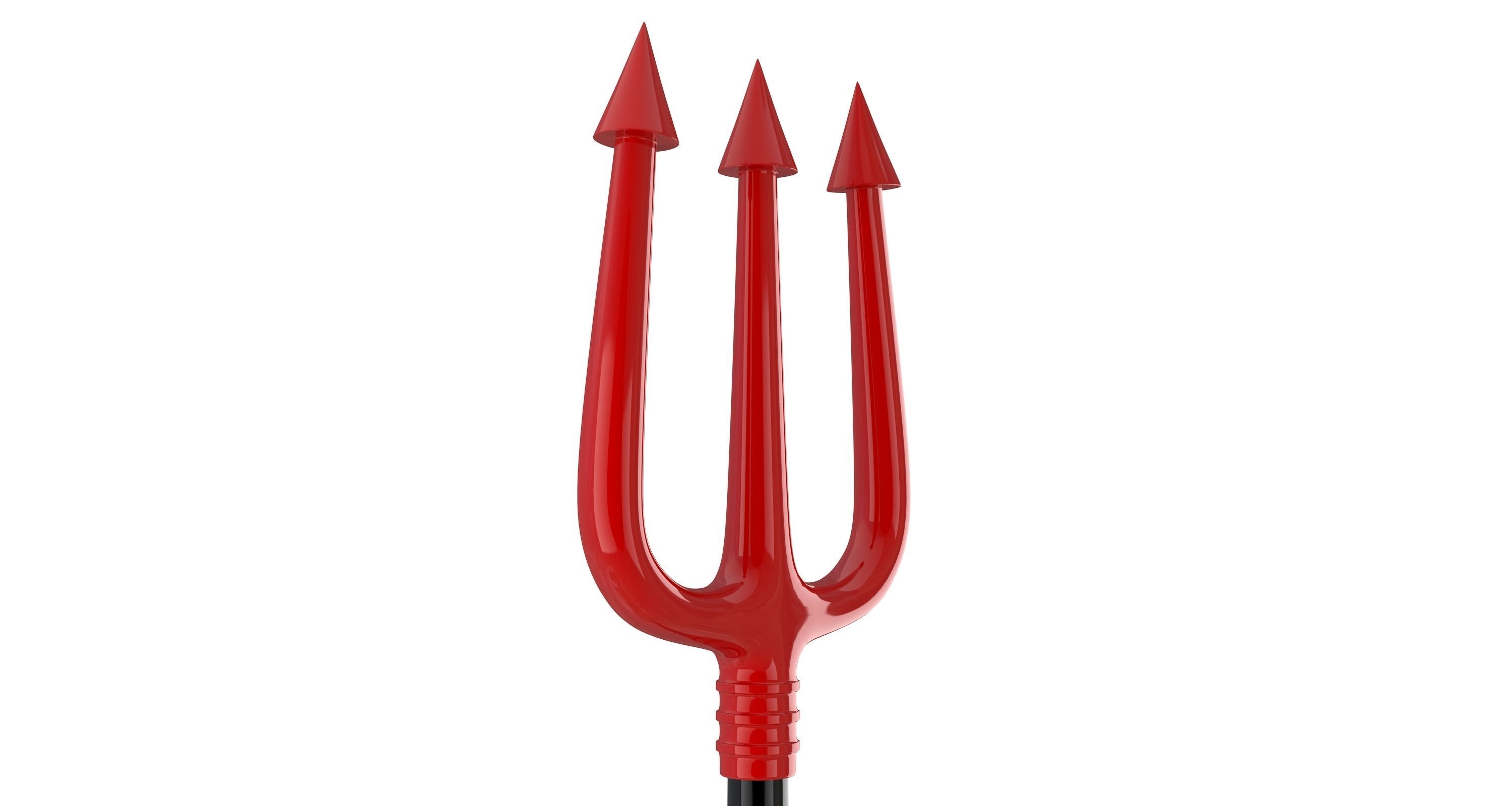 Halloween Devils Fork 3D model | CGTrader