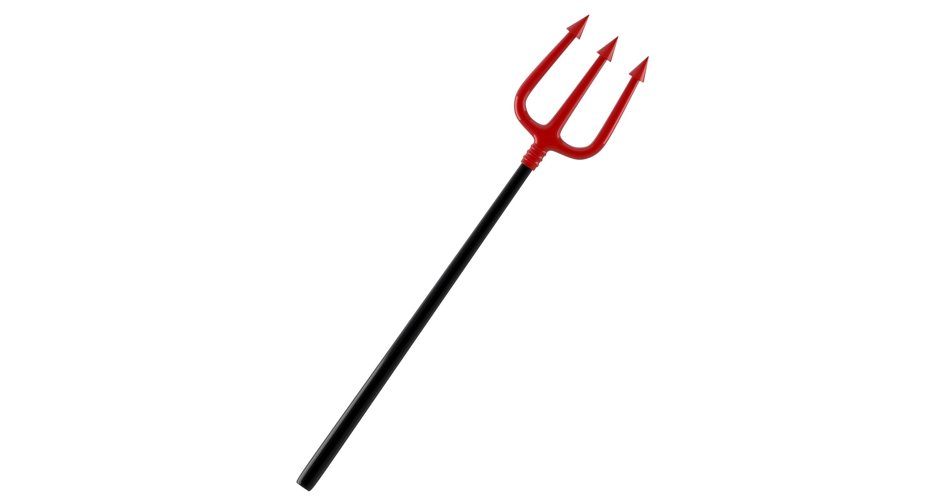 Halloween Devils Fork 3D model | CGTrader