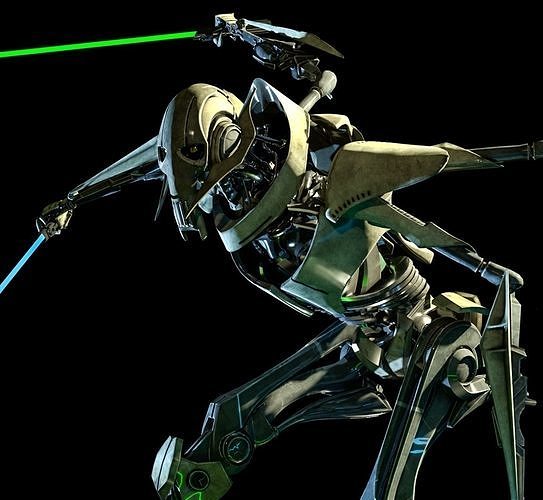 General Grievous STL 3D model 3D printable | CGTrader