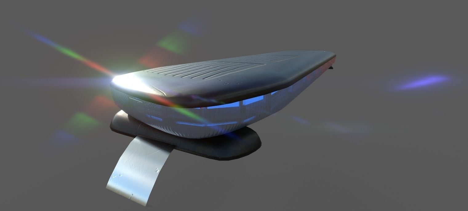 3D model Police Led Lightbar nForce VR / AR / low-poly | CGTrader