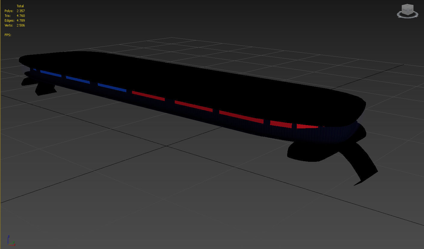 3D model Police Led Lightbar nForce VR / AR / low-poly | CGTrader