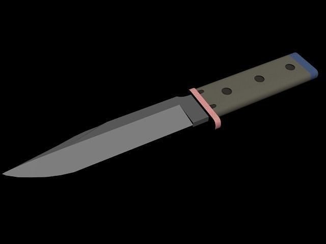 3D model battle knife eva 02 VR / AR / low-poly | CGTrader