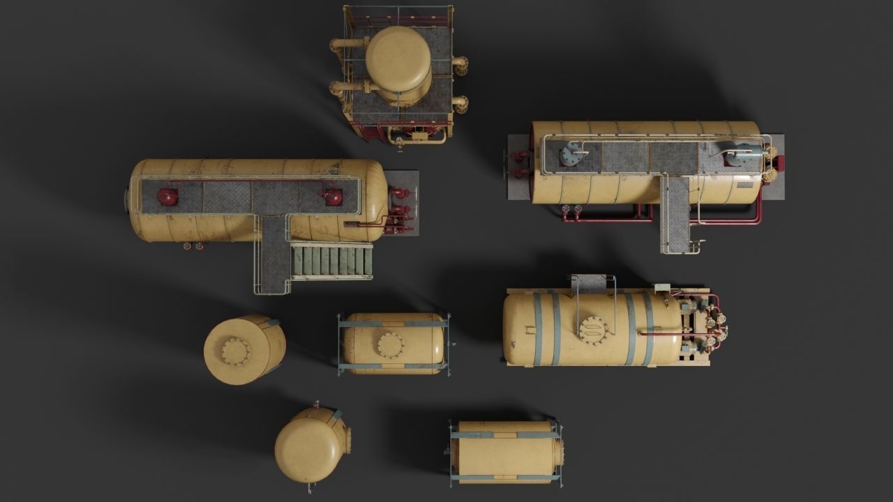 Liquid storage pack 3D model | CGTrader