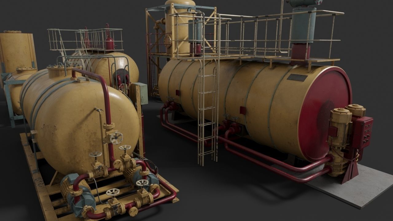 Liquid storage pack 3D model | CGTrader