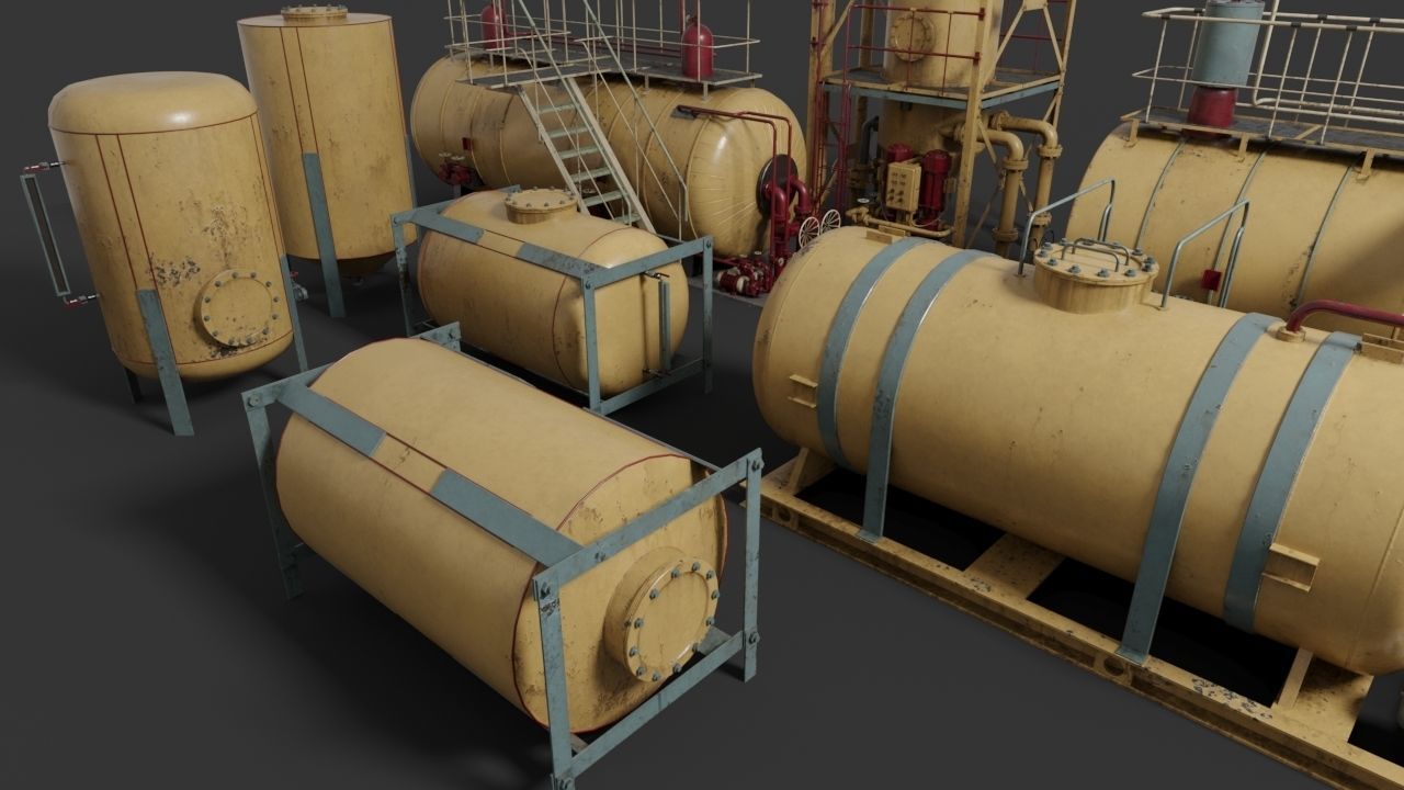 Liquid storage pack 3D model | CGTrader
