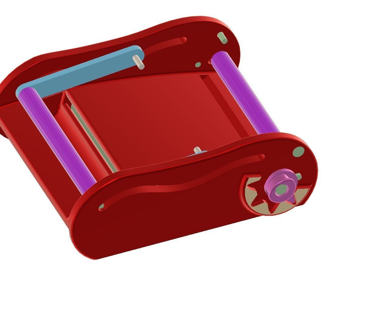 CIGARETTE ROLLING MACHINE 3D model 3D printable | CGTrader
