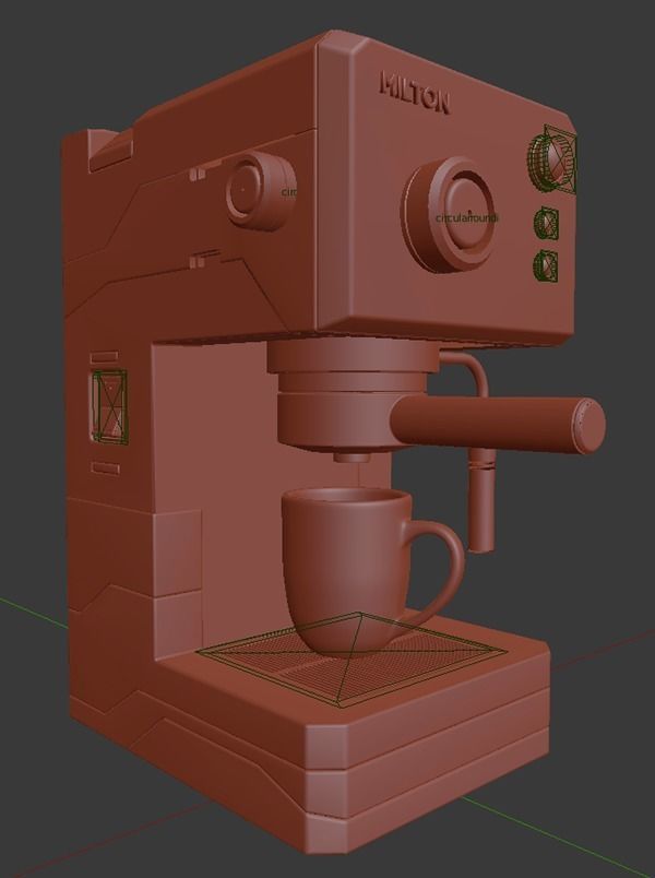 Coffee maker - machine 3D model | CGTrader