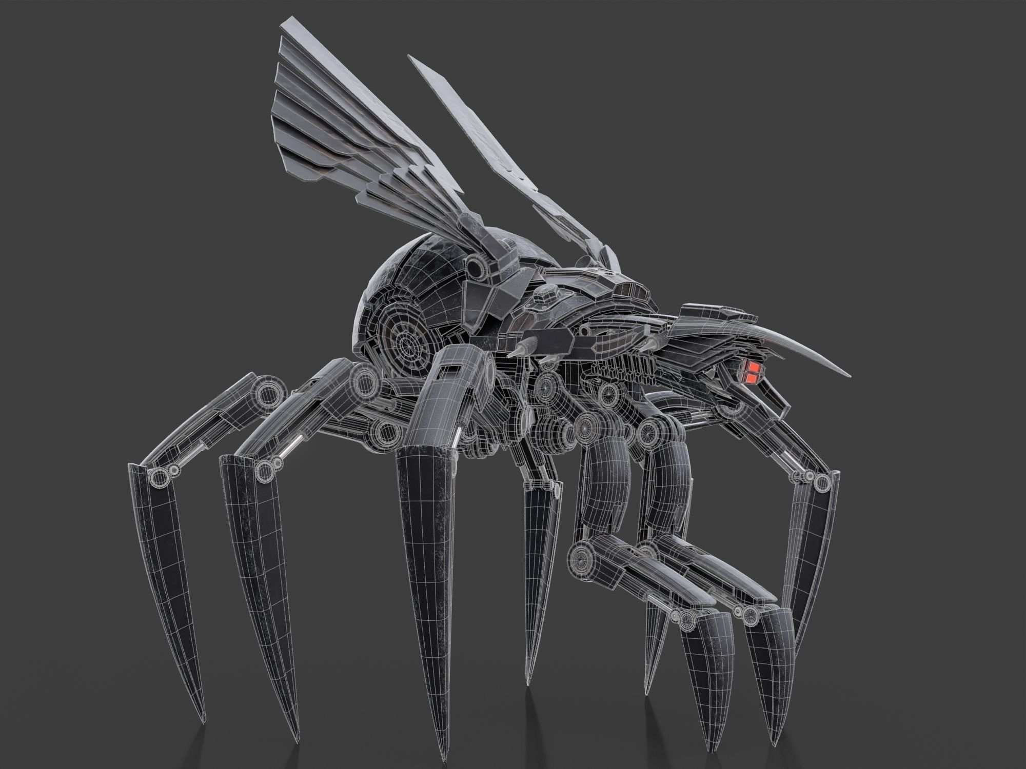 Transformer fly 3D model | CGTrader