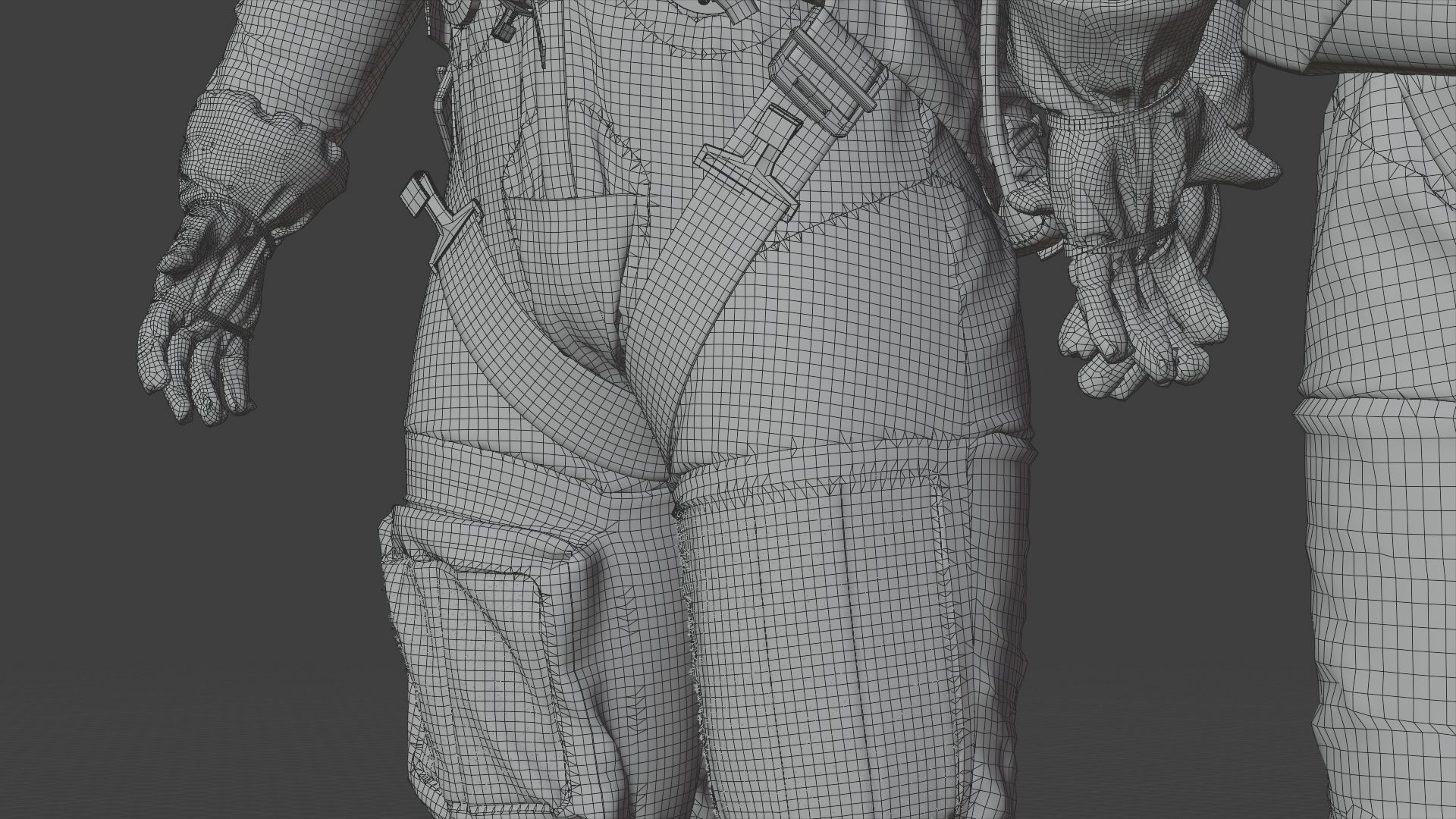 FLIGHT SUIT SR71 Pilot 3D model | CGTrader