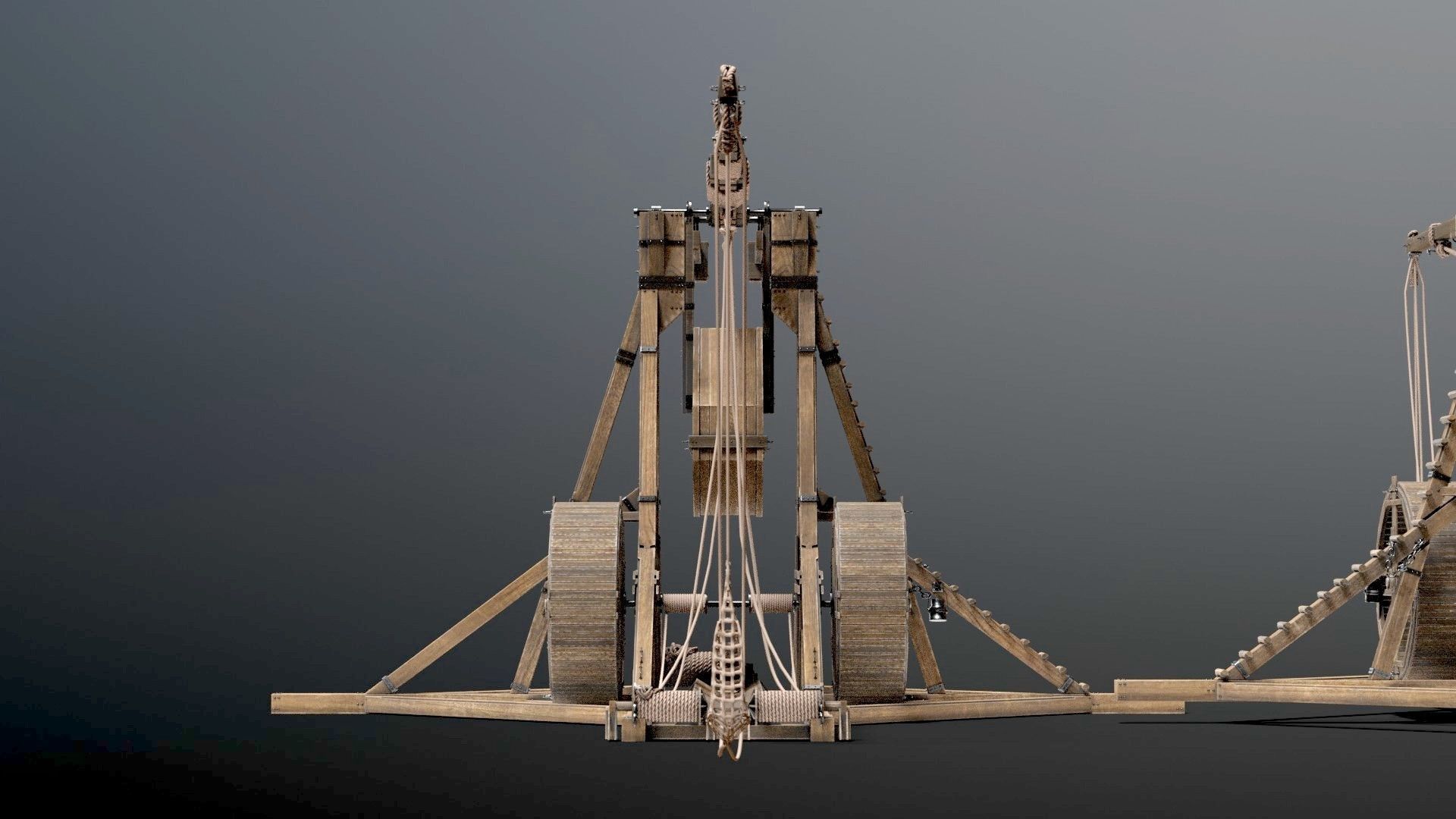 MEDIEVAL Trebuchet 3D model | CGTrader
