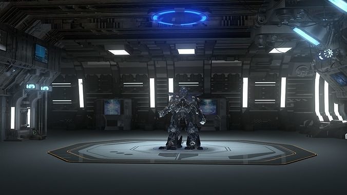 Transformer robot 3D model animated | CGTrader