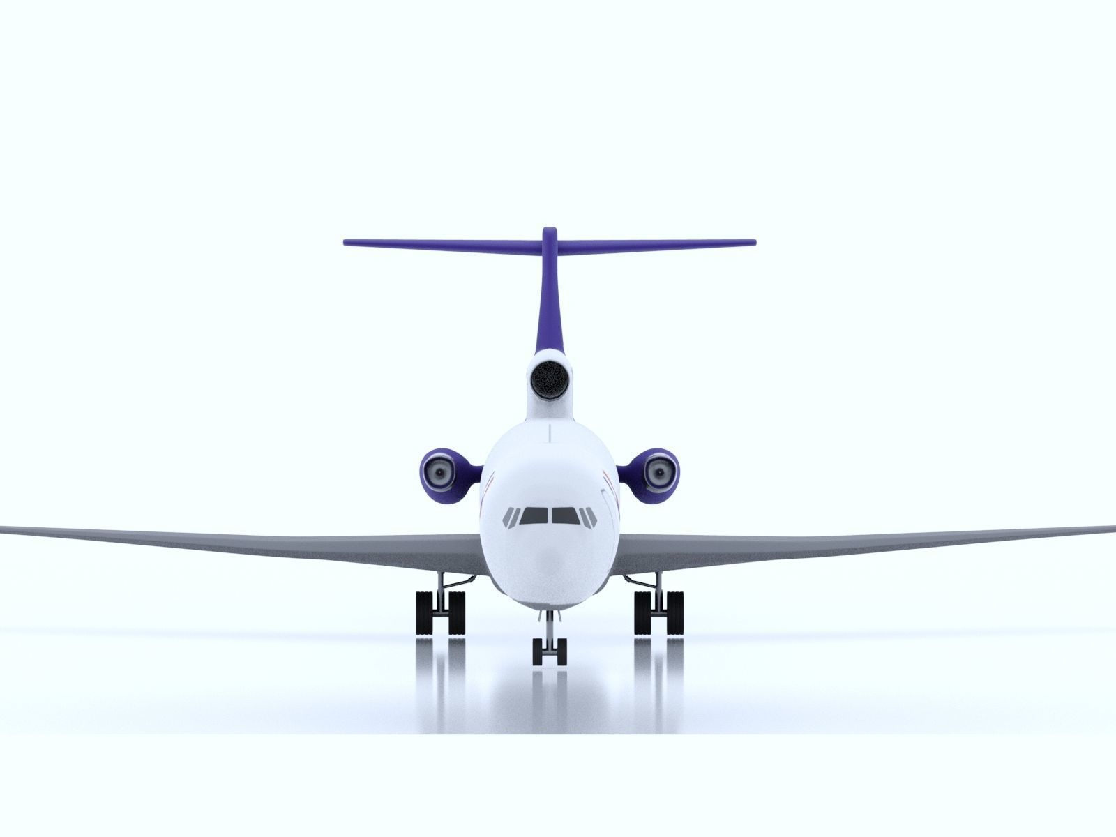 Boeing 727-200F Advanced Freighter 3D model | CGTrader