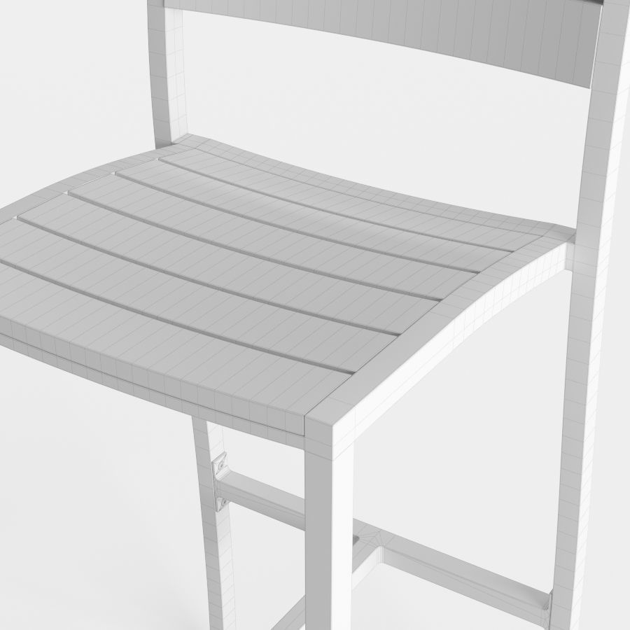 Largo BarStool 3D model | CGTrader