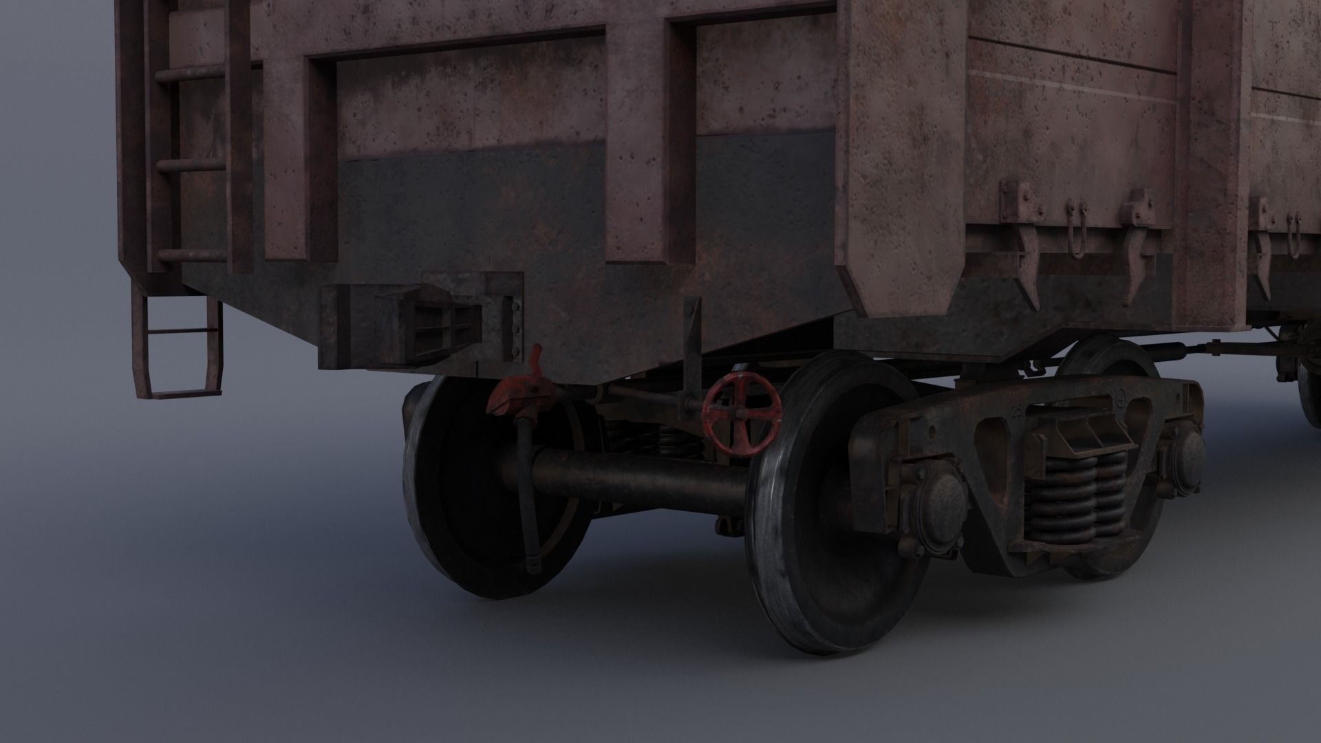 Open wagon 3D model | CGTrader