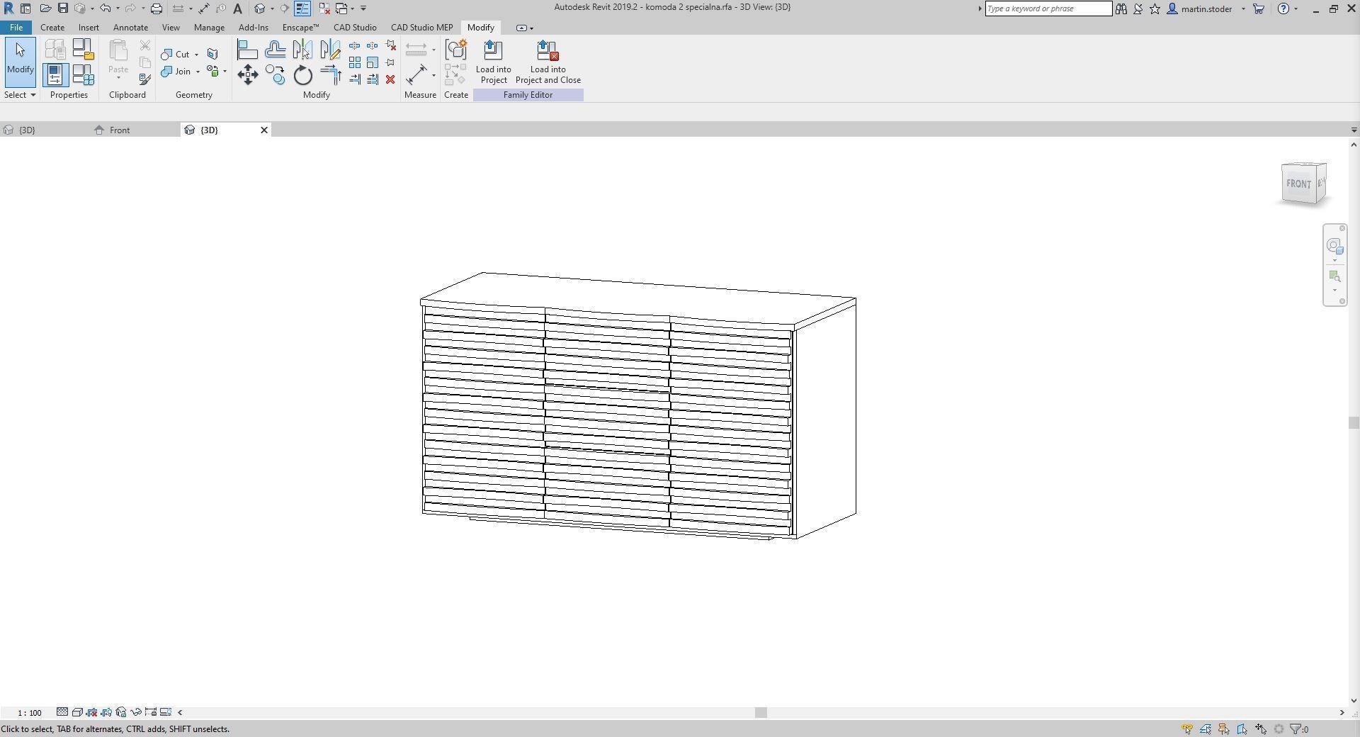 Wardrobe 2 - Full parametric Revit Family free VR / AR / low-poly 3D ...