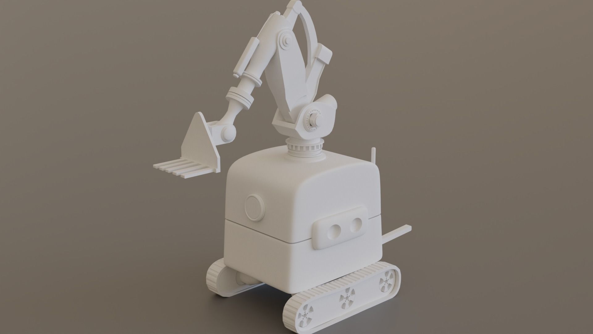 3D model Robot Fork Lifter VR / AR / low-poly | CGTrader