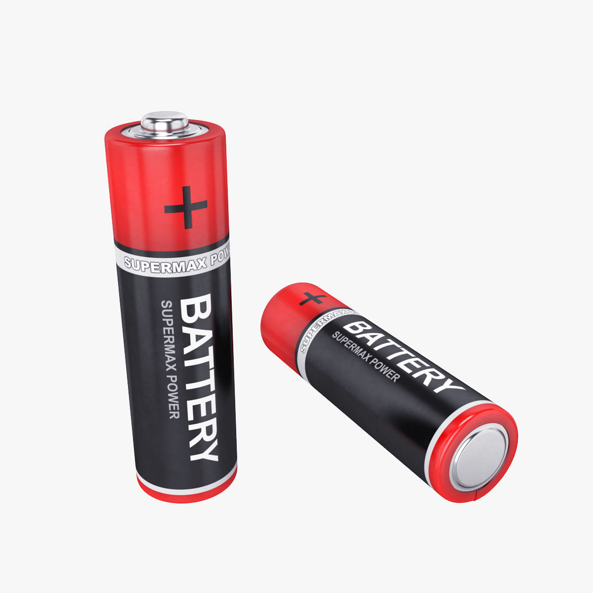 Battery AA 3D model | CGTrader