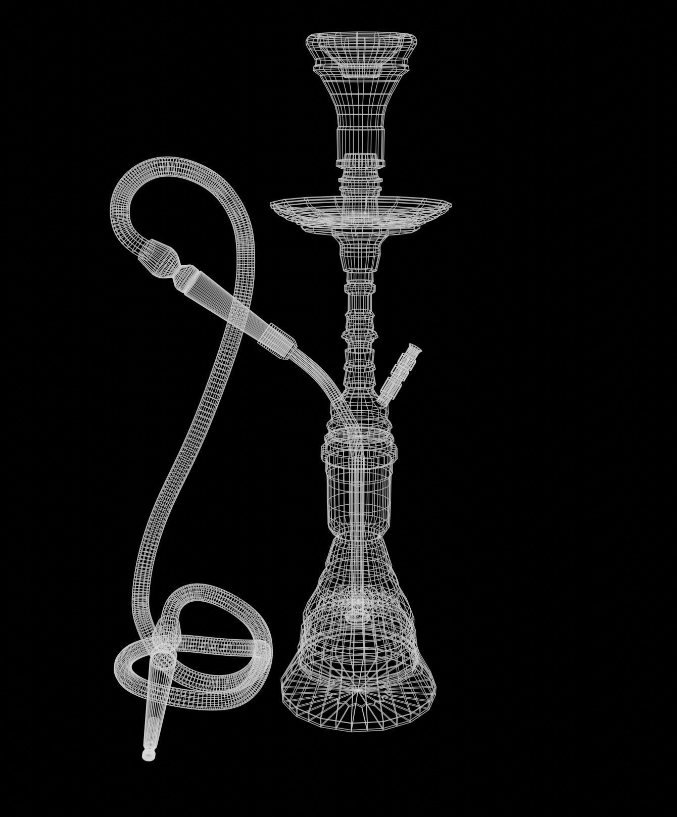 3D model shisha hookah VR / AR / low-poly | CGTrader