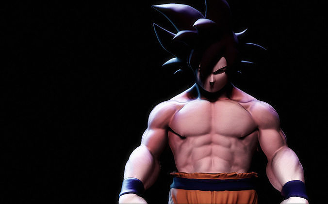SON GOKU 3D model 3D printable | CGTrader