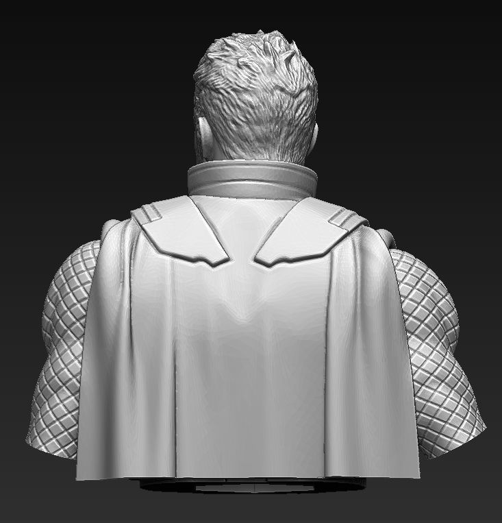 Thor Bust 3D model 3D printable | CGTrader