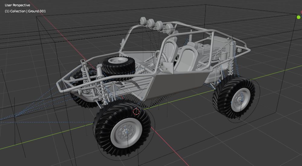 Dune Buggy 3D model | CGTrader