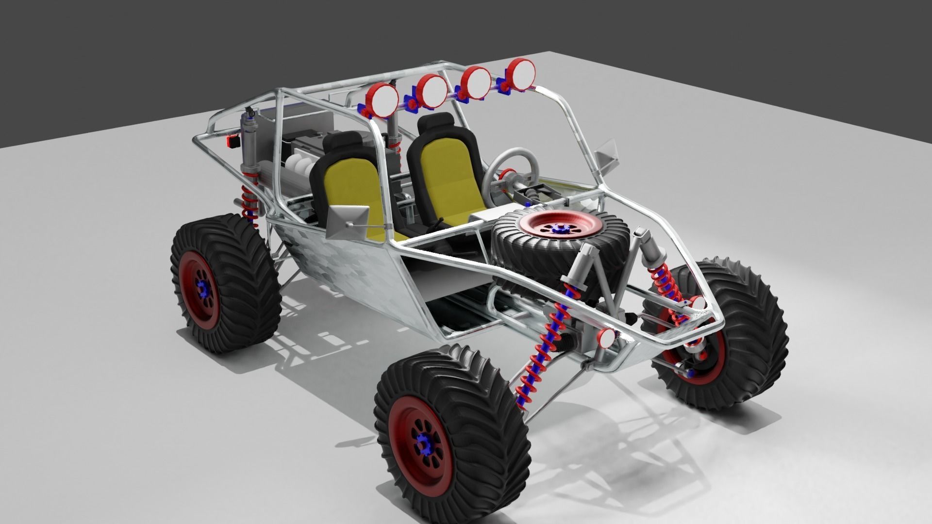 Dune Buggy 3D model | CGTrader