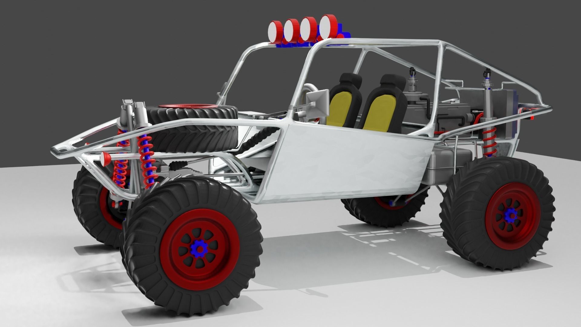 Dune Buggy 3D model | CGTrader