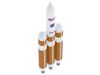 7 Models NASA Space Rockets Collection 3D model | CGTrader