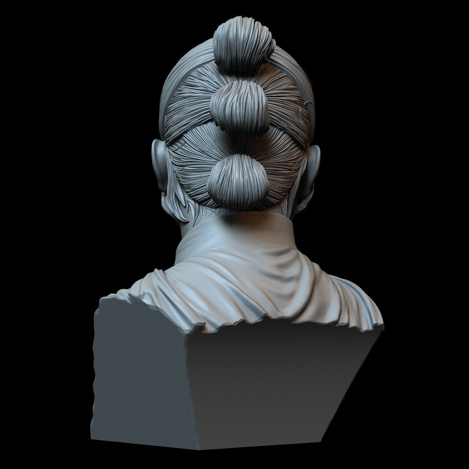 Rey Skywalker from Star Wars 3D model 3D printable | CGTrader