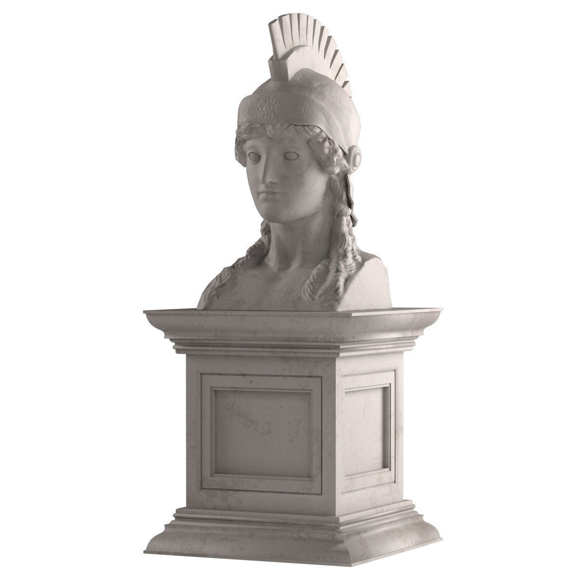 Athena Bust 3D model | CGTrader