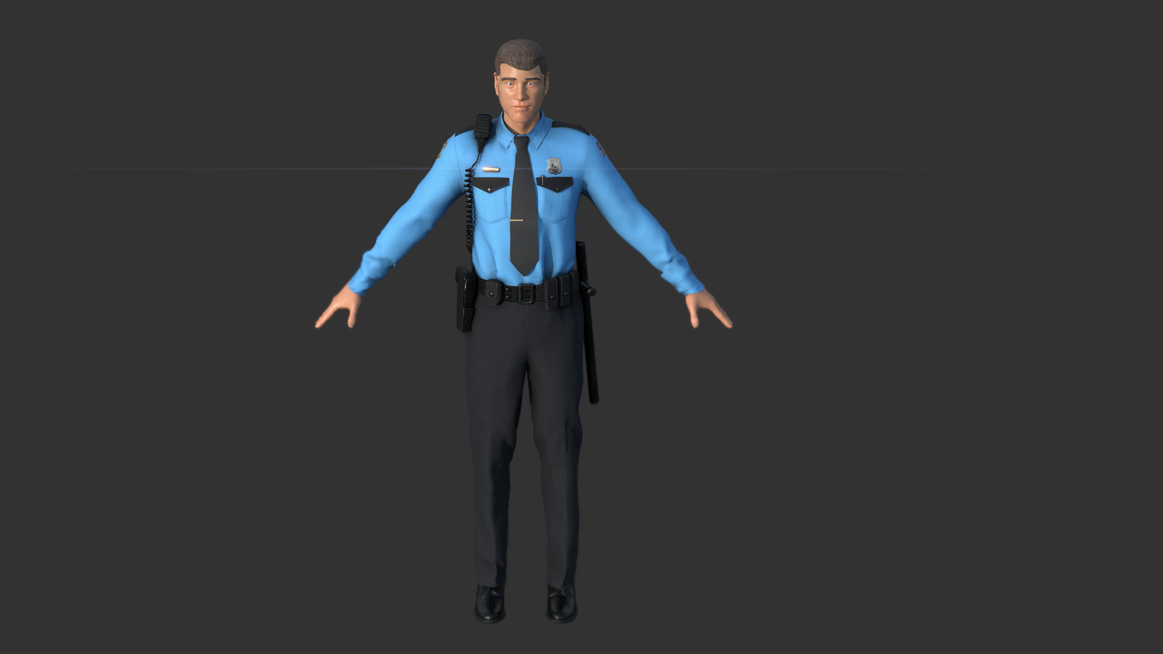 POLICE OFFICER 3D model | CGTrader