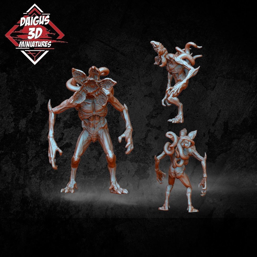 Alternative Demogorgon Stranger Things 3D model 3D printable | CGTrader