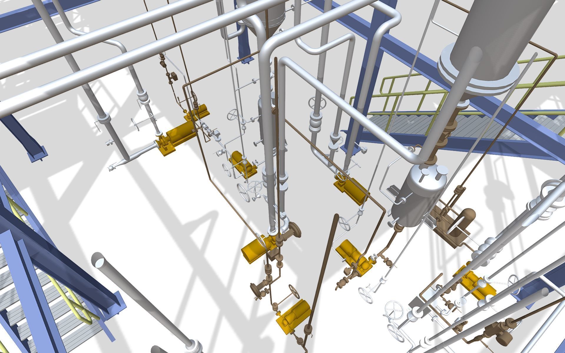 Process Plant UAE - Assembly 3D model 3D printable | CGTrader