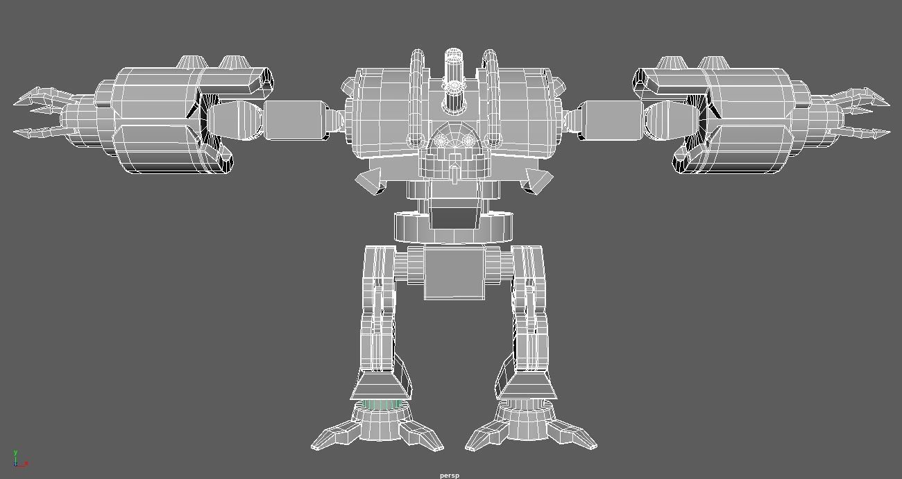 3D model Nitro robot VR / AR / low-poly | CGTrader