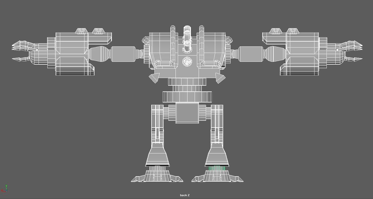 3D model Nitro robot VR / AR / low-poly | CGTrader