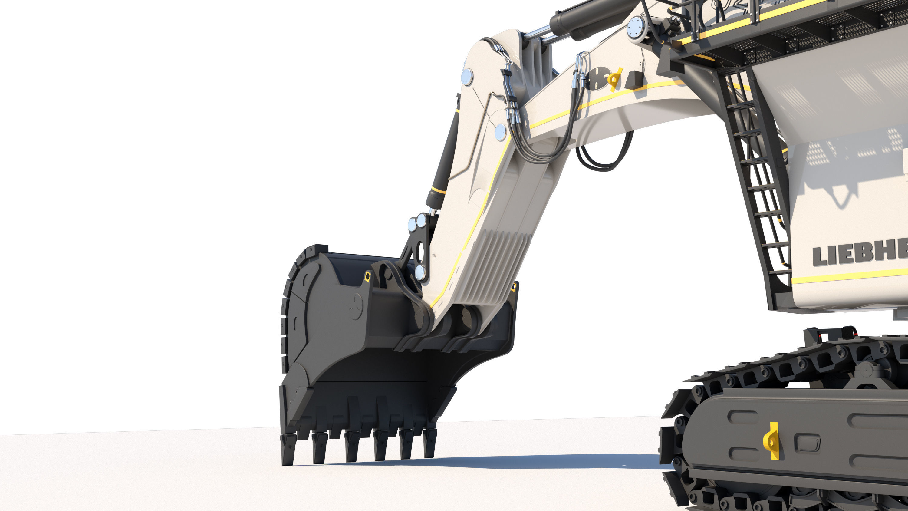 Liebherr R9400 Excavator -3D Model 3D model | CGTrader