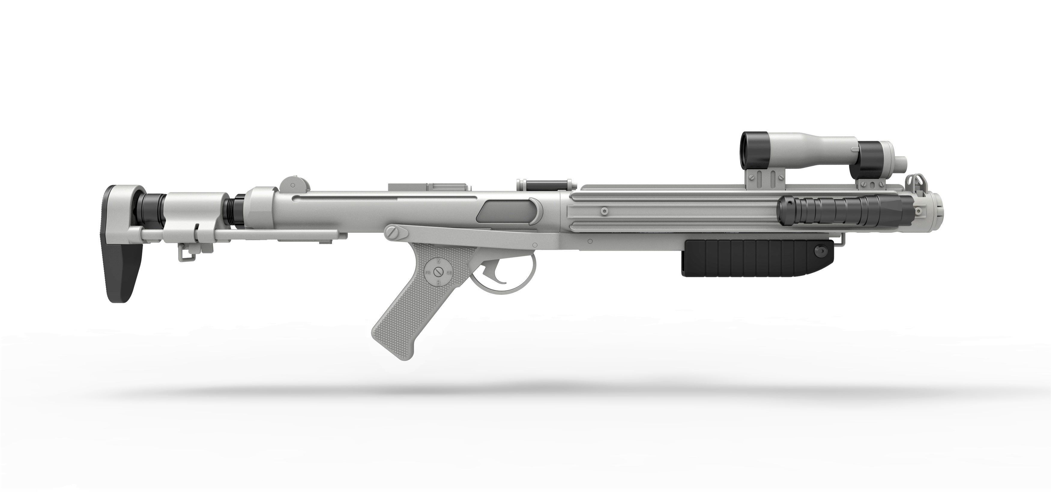 Range trooper Blaster rifle E-10R from Solo A Star Wars Story 3D model ...