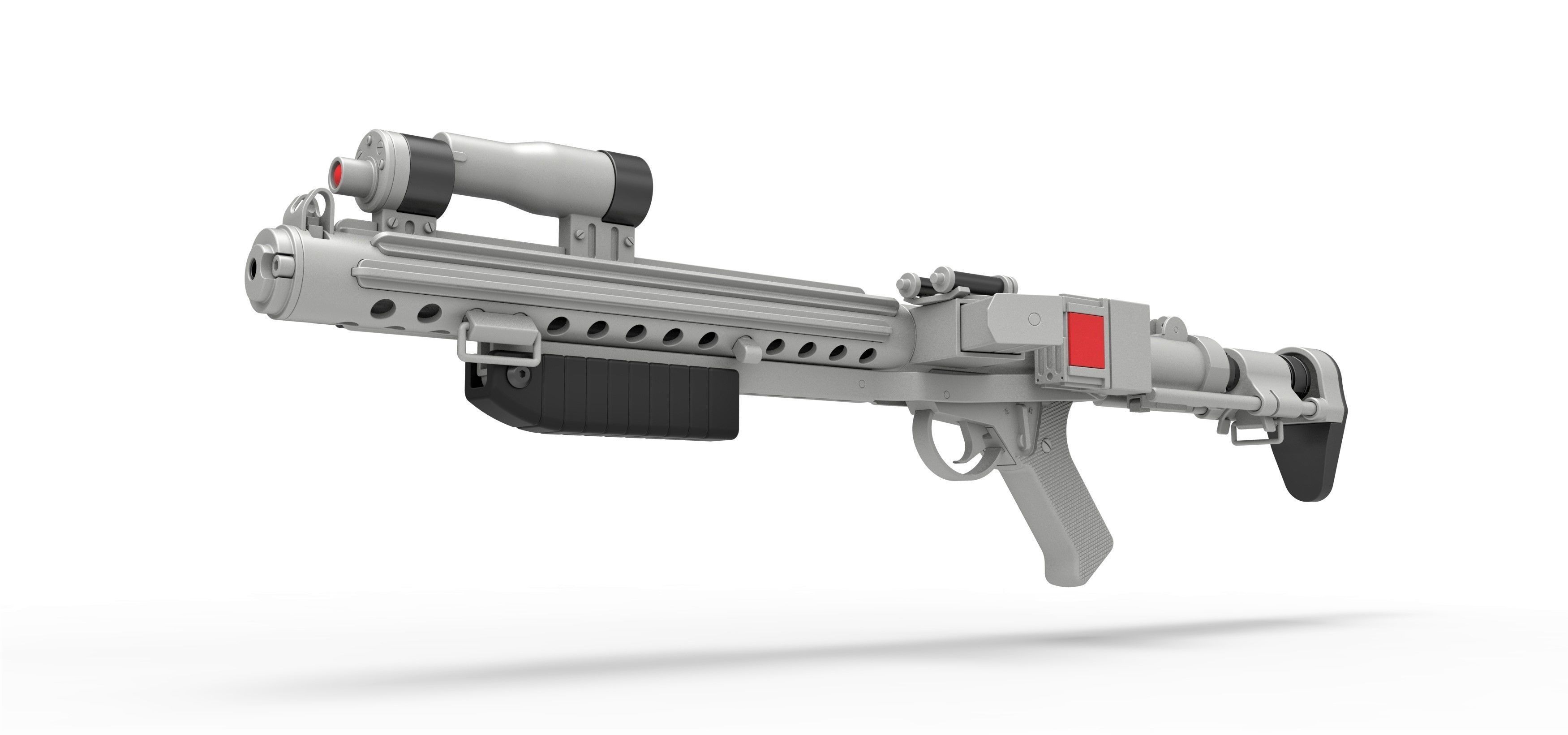 Range trooper Blaster rifle E-10R from Solo A Star Wars Story 3D model ...