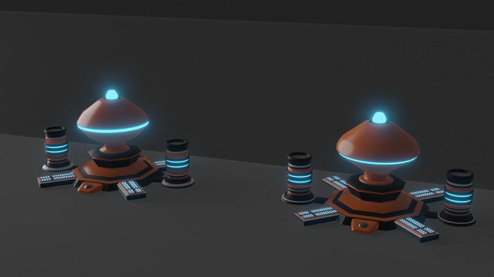 3D model Sci-Fi Machine VR / AR / low-poly | CGTrader