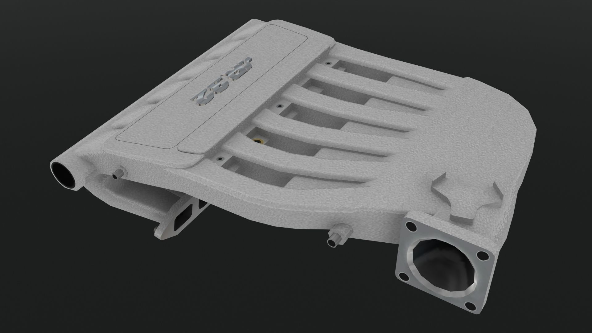 3D model Volkswagen Golf R32 VR6 24v engine VR / AR / low-poly | CGTrader