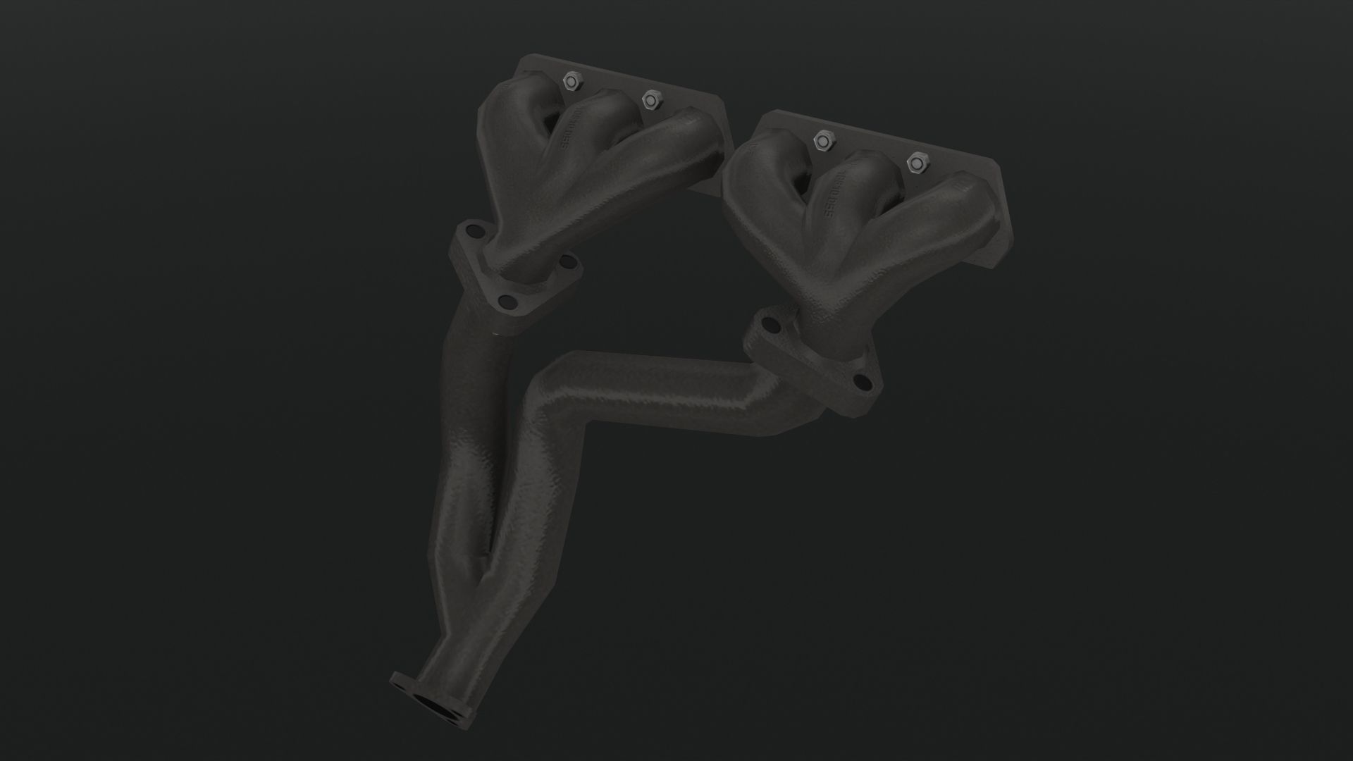 3D model Volkswagen Golf R32 VR6 24v engine VR / AR / low-poly | CGTrader