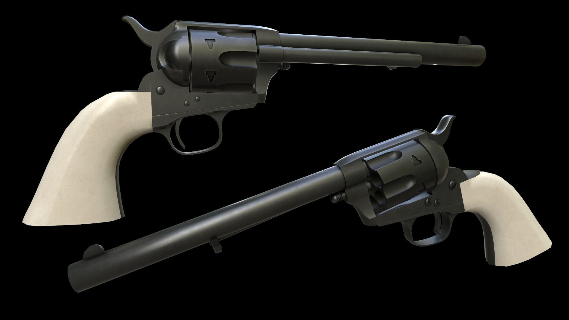 Colt peacemaker free VR / AR / low-poly 3D model | CGTrader