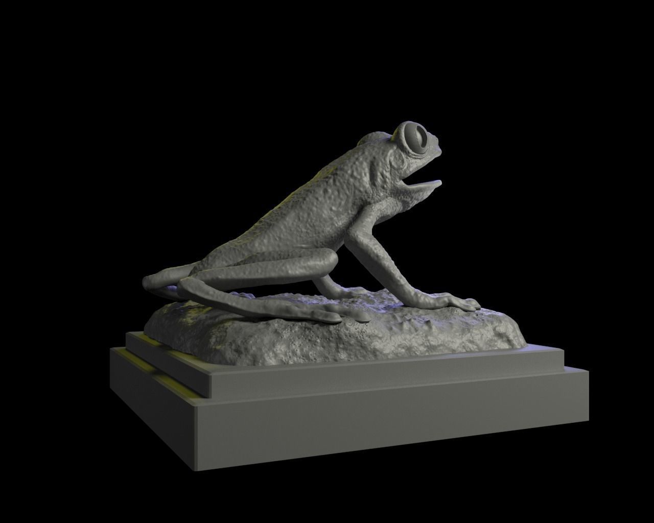 Red eyed Treefrog 3D Print Model 3D model 3D printable | CGTrader